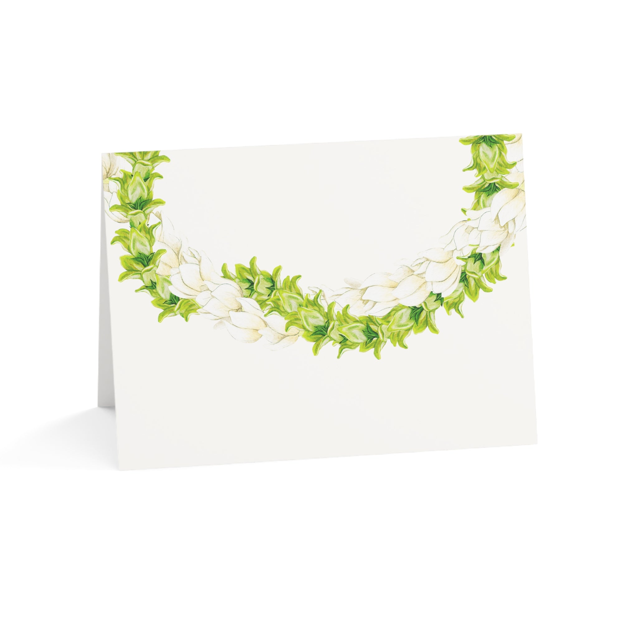 Blank Pakalana + Pikake Lei Greeting Card – Ka Ohana Jewelry