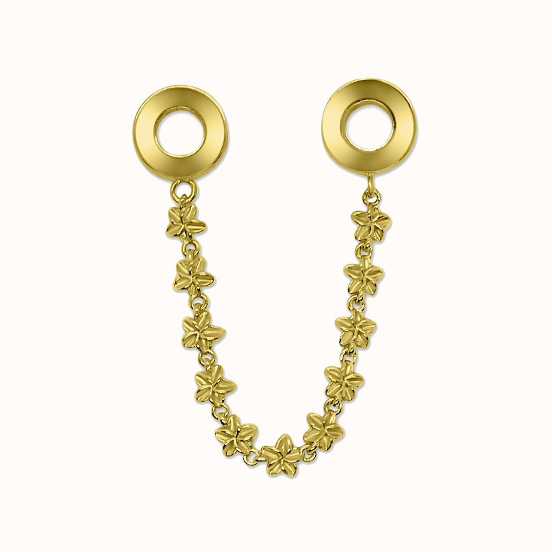 Plumeria Lei Double Loop Charm – Ka Ohana Jewelry